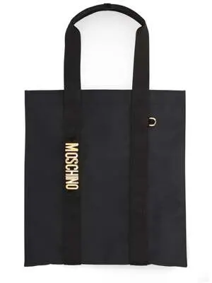 Moschino Carry Me Tote Bag - Black