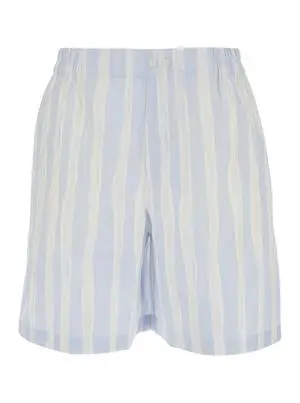 Jacquemus Striped Cotton Shorts - Multicolor