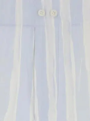 Jacquemus Striped Cotton Shorts - Multicolor