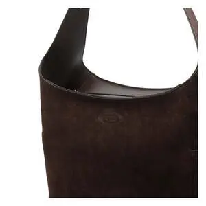 TOD'S Suede Shoulder Bag