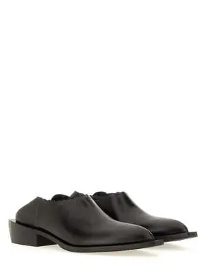 Moschino Cuban Heel Shootie - Black