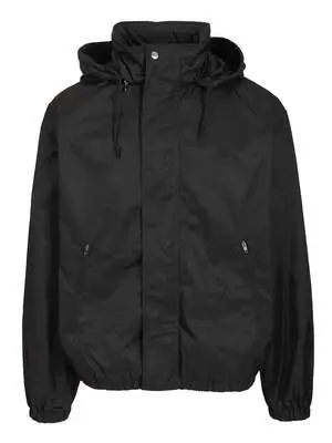Celine Nylon Twill Windbreaker - Black