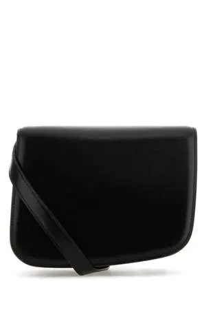 FERRAGAMO Leather Crossbody Bag - Black