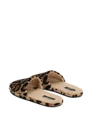 Dolce & Gabbana Printed Slippers