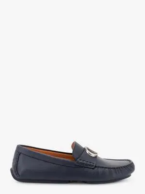 Dior Roadie Leather Loafers - Blue