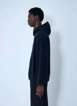 Miu Miu Hooded Logo Motif Sweatshirt