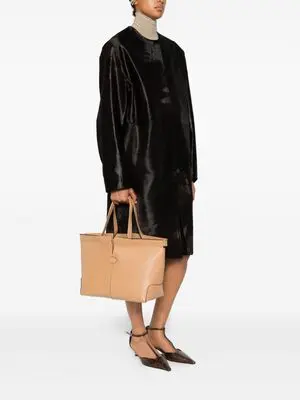 TOD'S Di Bag Folio Leather Shopping Bag