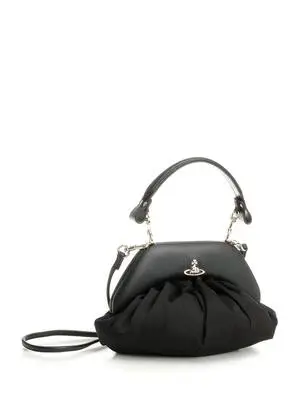VIVIENNE WESTWOOD Leather Clutch Bag - Black