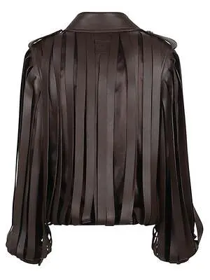 Loewe Leather Belted Jacket
