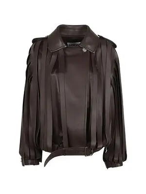 Loewe Leather Belted Jacket