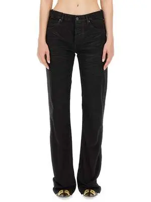Balenciaga Straight Pants - Black