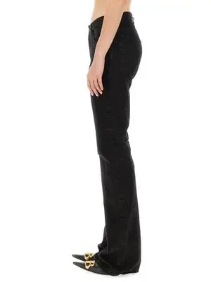Balenciaga Straight Pants - Black