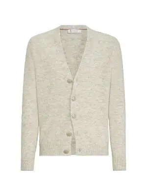 Brunello Cucinelli Wool And Cashmere Cardigan - Multicolor