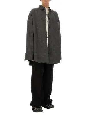 Balenciaga Large Fit Outerwear Shirt