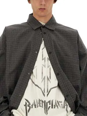 Balenciaga Large Fit Outerwear Shirt