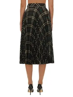 Burberry Squared Skirt