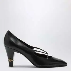Versace Giulietta Pumps In Leather - Black