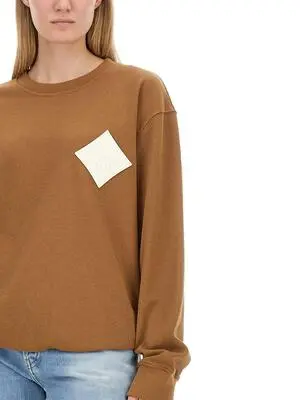 Mcm Logo Sweatshirt - Multicolor