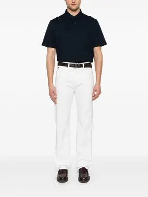 Brioni Cotton Polo Shirt - Multicolor