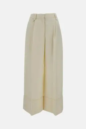 Simone Rocha Cropped Wide Leg Trousers - Multicolor