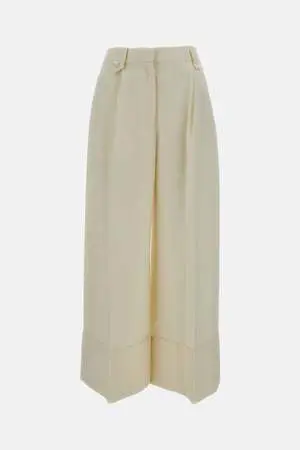 Simone Rocha Cropped Wide-leg Trousers - Multicolor
