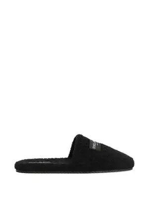 Dolce & Gabbana Dg Hotel Slippers - Black