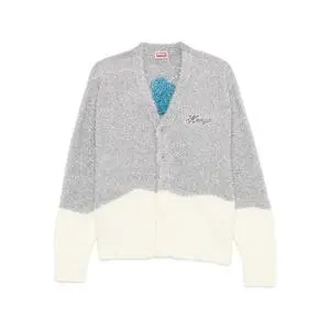 Kenzo Grey Knitwear Cardigans - Gray