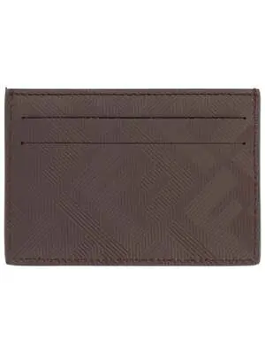 Fendi Leather Card Holder - Multicolor