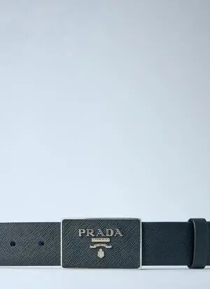 Prada Saffiano Leather Belt