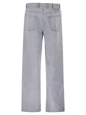 A.p.c. Washed Cotton Denim Wide-leg Jeans