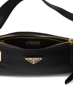 Prada Re-nylon And Leather Shoulder Bag