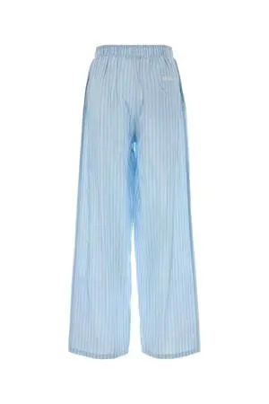 Prada Embroidered Silk Pyjama Pant
