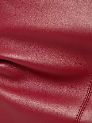 Saint Laurent Leather Skirt