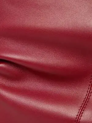 Saint Laurent Leather Pencil Skirt