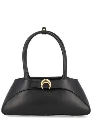 MARINE SERRE Aurora Baguette Bag - Black