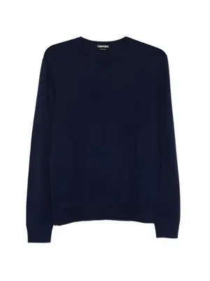 TOM FORD Wool Sweater - Blue