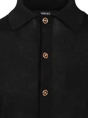 Versace Cotton And Silk Cardigan