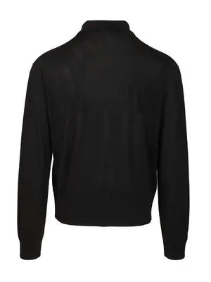 Versace Cotton And Silk Cardigan