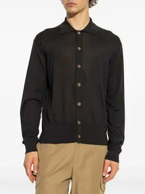 Versace Cotton And Silk Cardigan