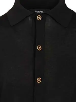 Versace Cotton And Silk Cardigan