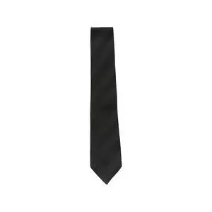 Tagliatore Silk Neck Tie - Black