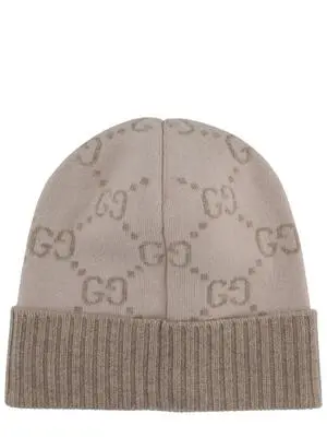 Gucci Jacquard Gg Hat