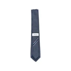 FERRAGAMO Silk Jacquard Neck Ties - Blue