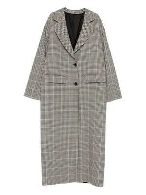 Tagliatore Wool Single-breasted Coat - Multicolor