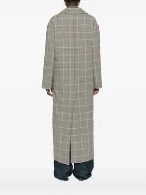 Tagliatore Wool Single-breasted Coat - Multicolor