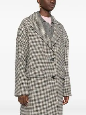 Tagliatore Wool Single-breasted Coat - Multicolor