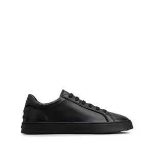TOD'S Leather Low-top Sneakers - Black