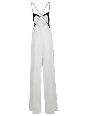 TOM FORD Silk Long Jumpsuit - Multicolor