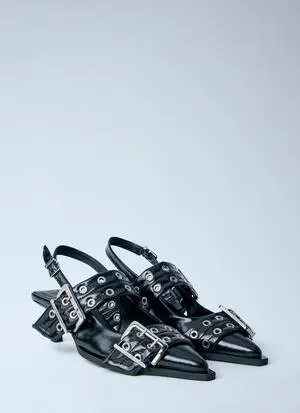 GANNI Slingback Pumps