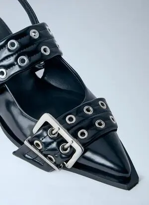 GANNI Slingback Pumps